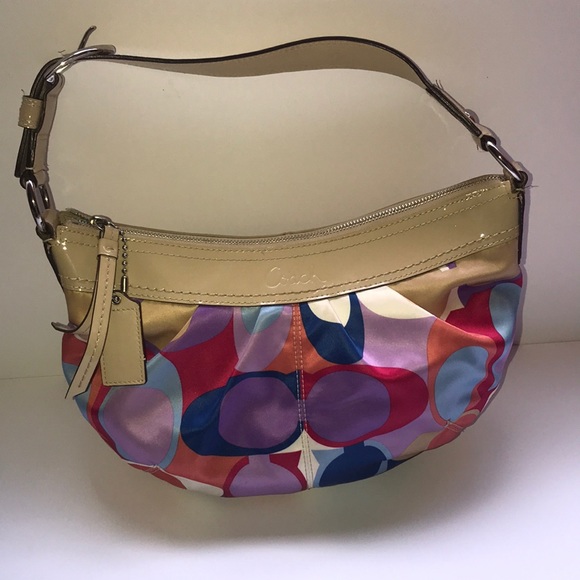 Coach | Bags | Coach Multi Color Hobo Bag | Poshmark